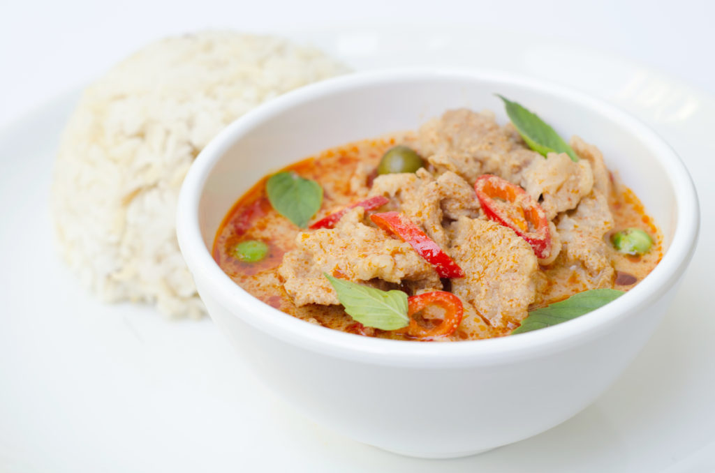 Rød thai karry (Red Curry - kaeng phet) - opskrift - Lav thai mad